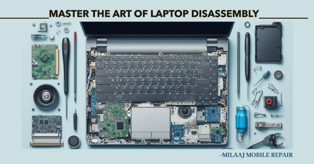 Laptop Disassembly Guide DIY Repairs in Bur Dubai | Milaaj Mobile ...